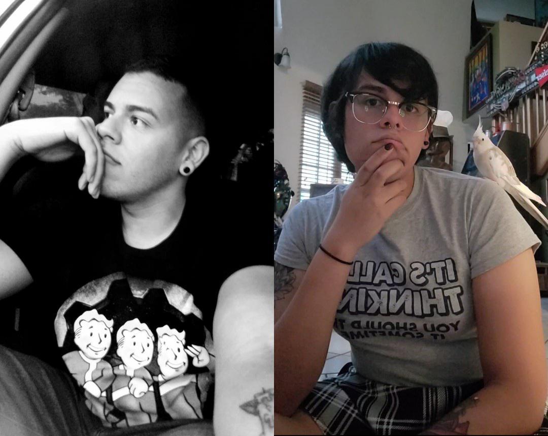 Always with the thinking pose to look smart, classic. MTF 25 5.5 months hrt | Scrolller