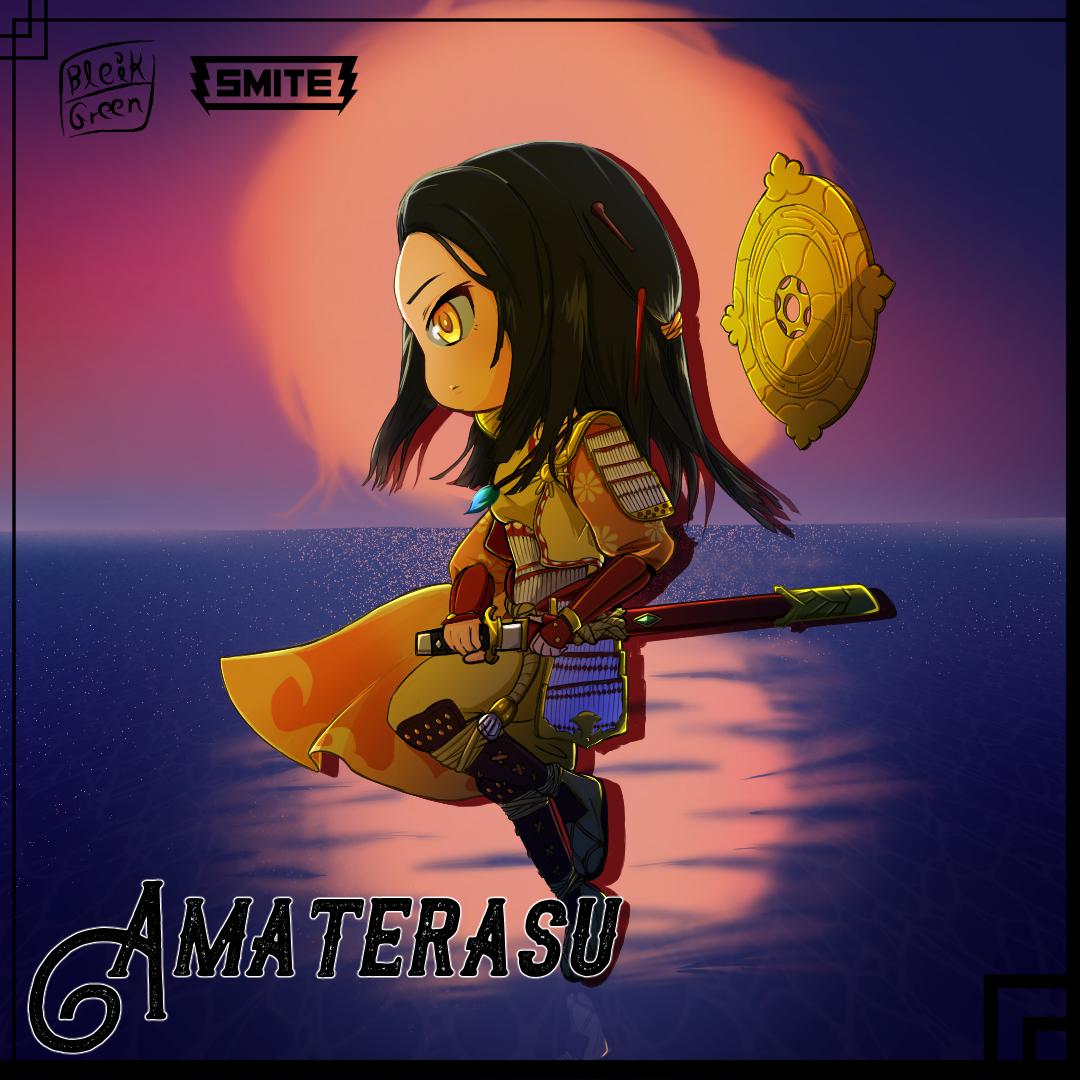 Amaterasu chibi (smite) | Scrolller