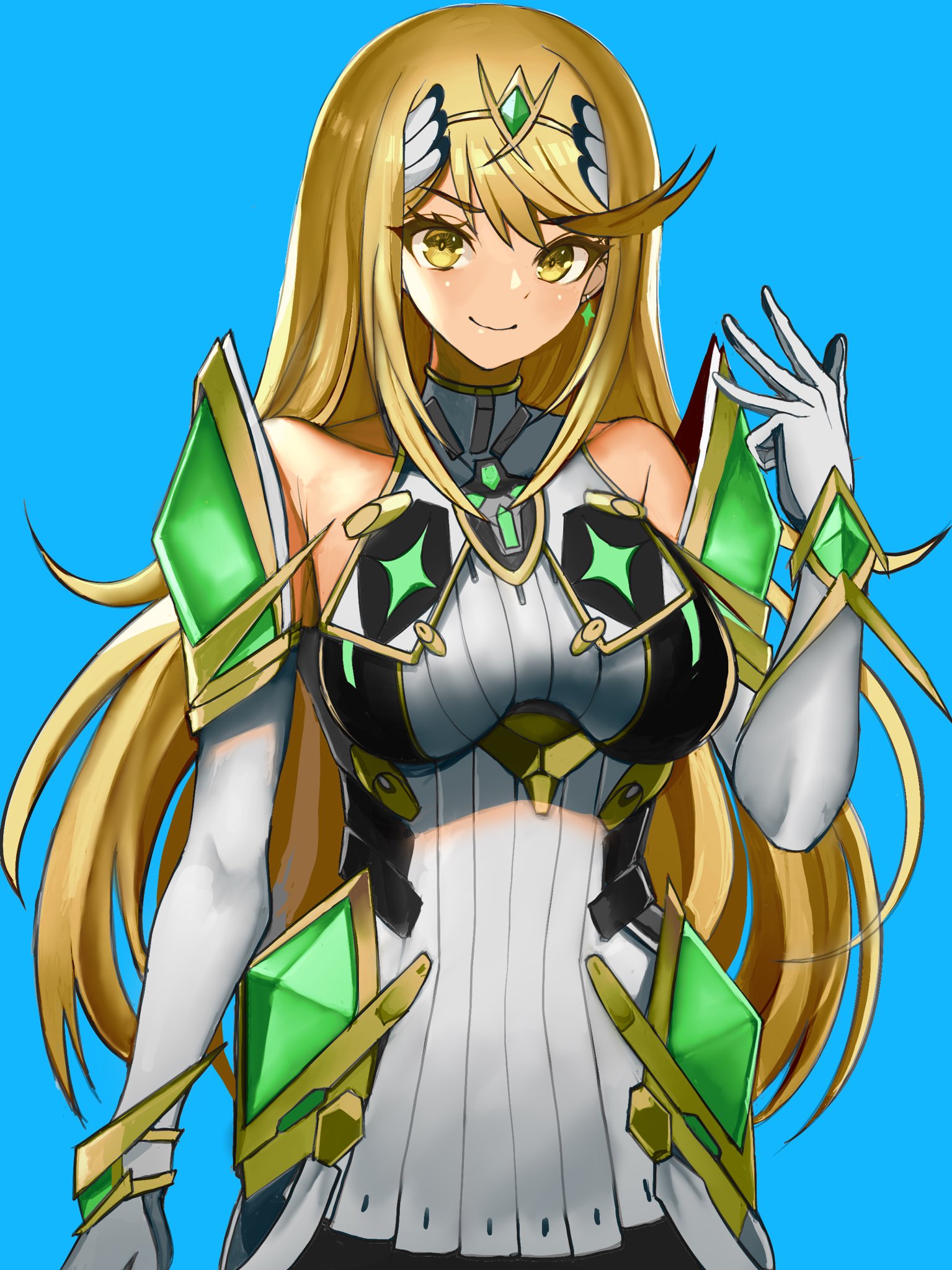 Amazing Smash Mythra by @Rokubanana | Scrolller