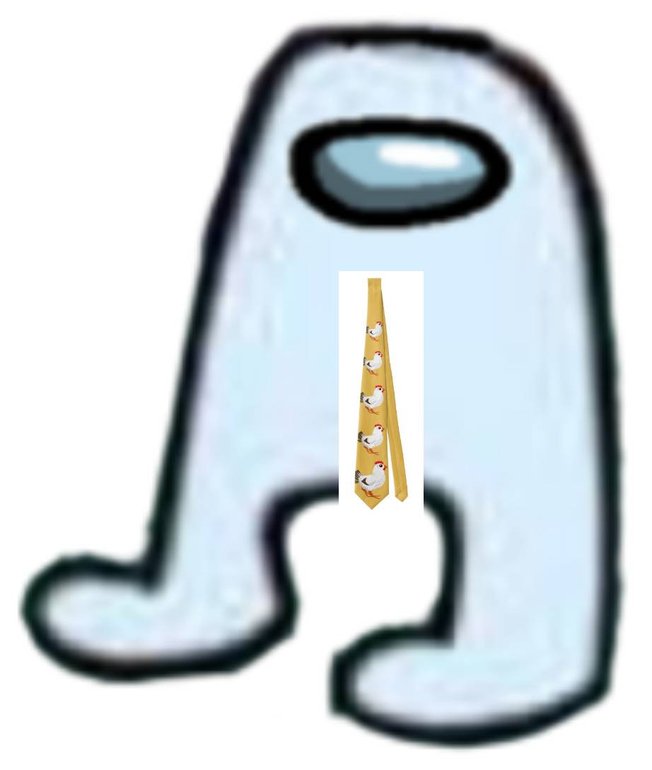 Amogus hen tie | Scrolller