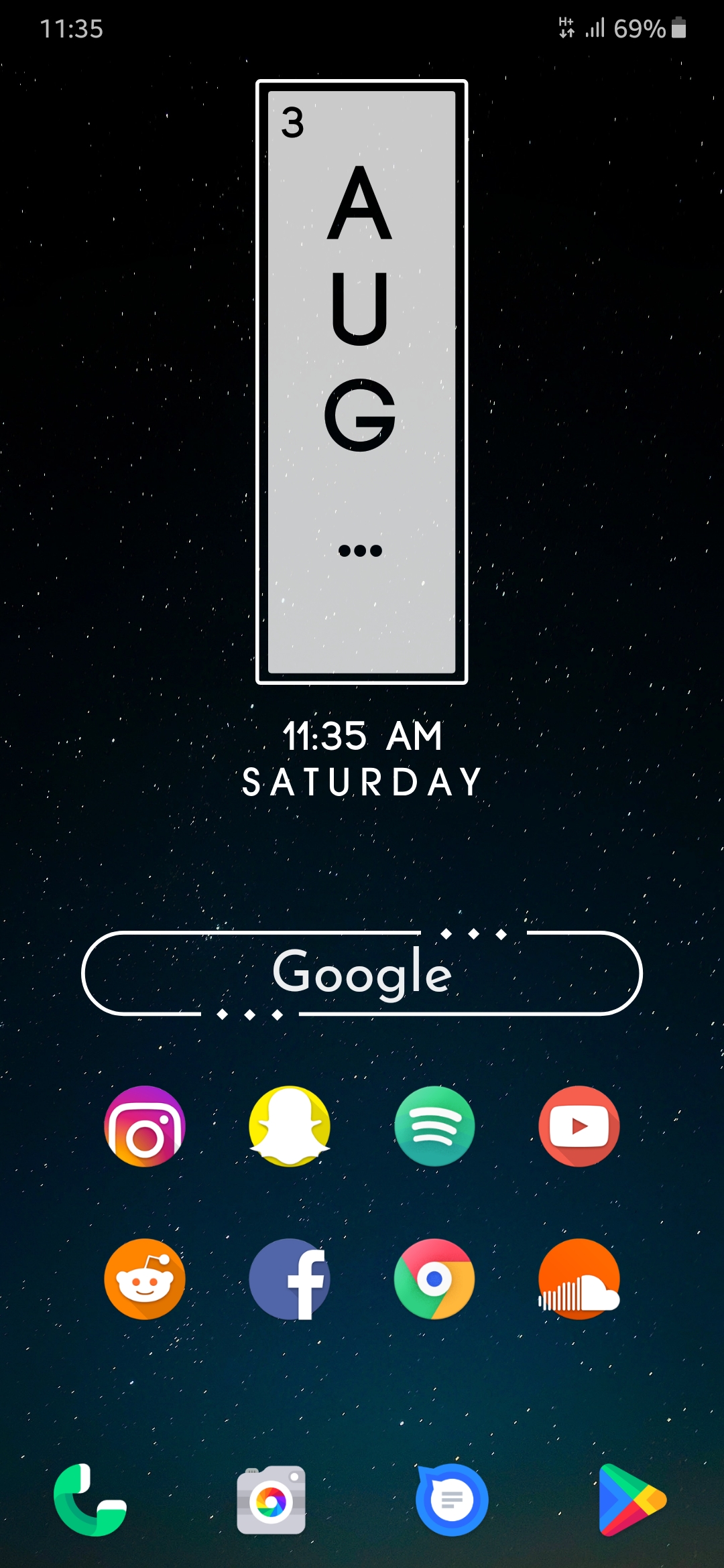 AMOLED One UI setup *Moxy icons* | Scrolller