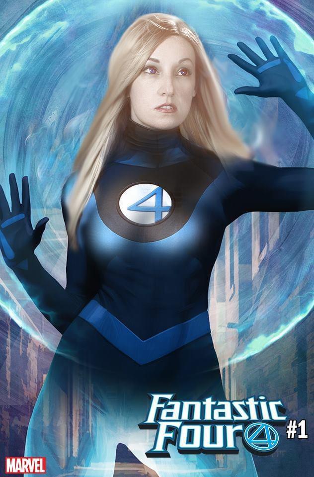 Amy Nicole as Invisible Woman | Scrolller