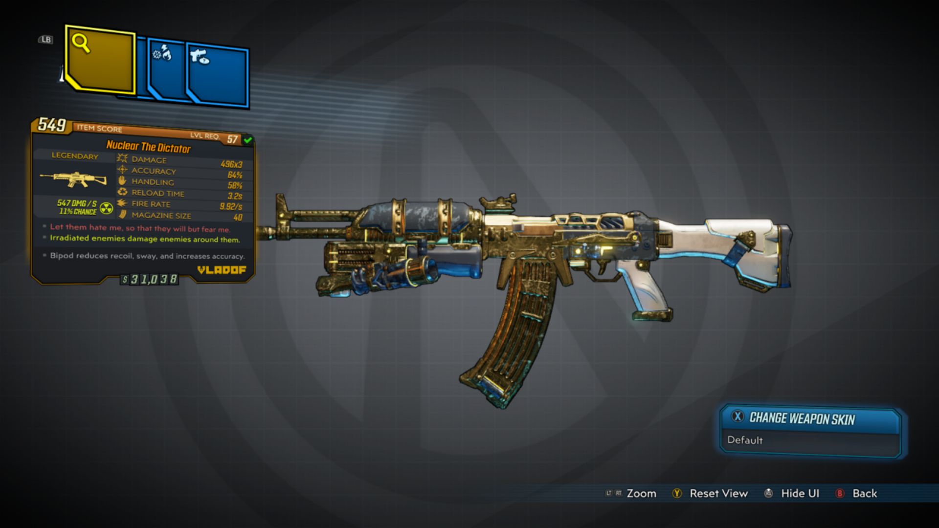 An amazing legendary weapon. Must have. | Scrolller