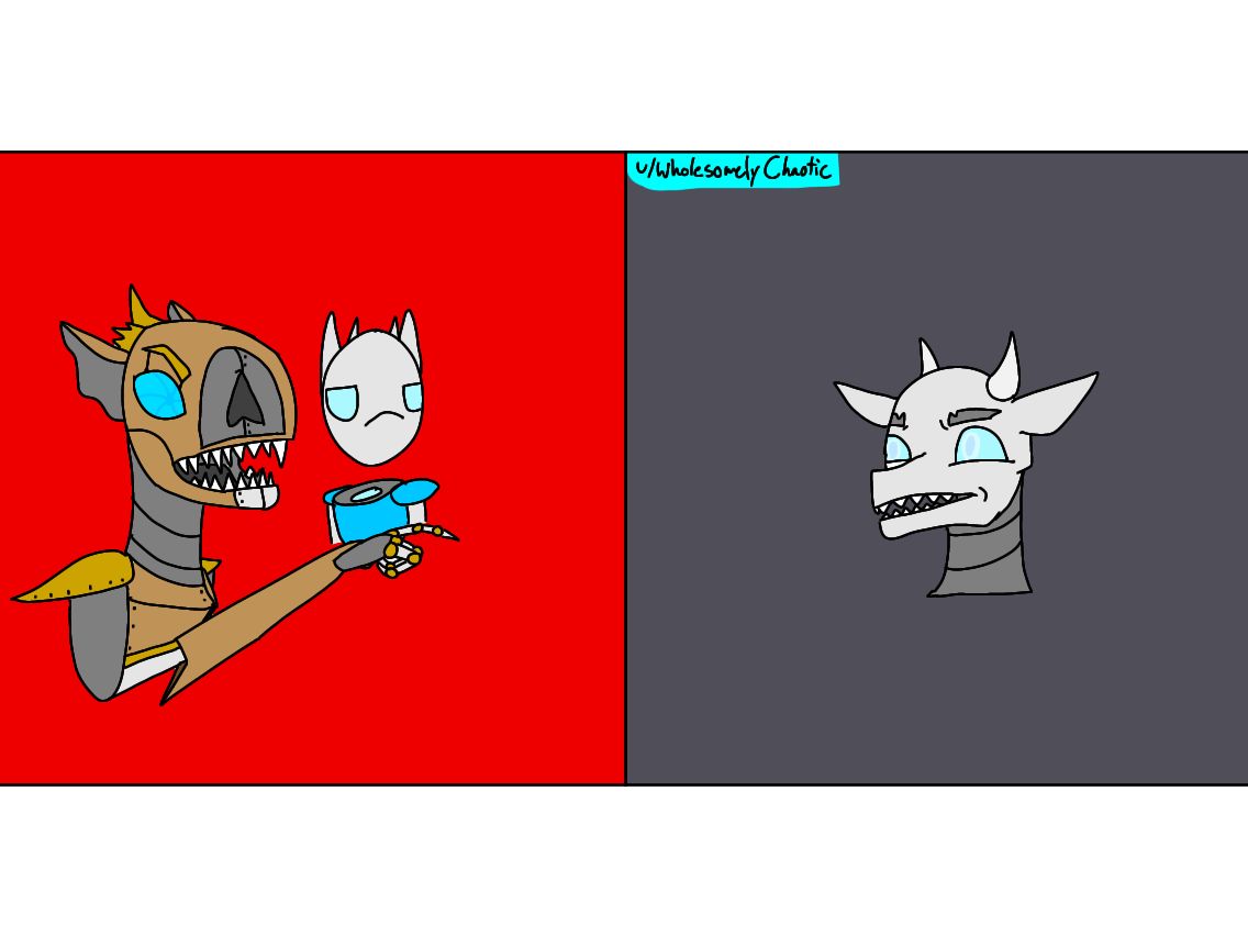 An attempt at a meme reference. Idk why OU Sirus looks weird. | Scrolller