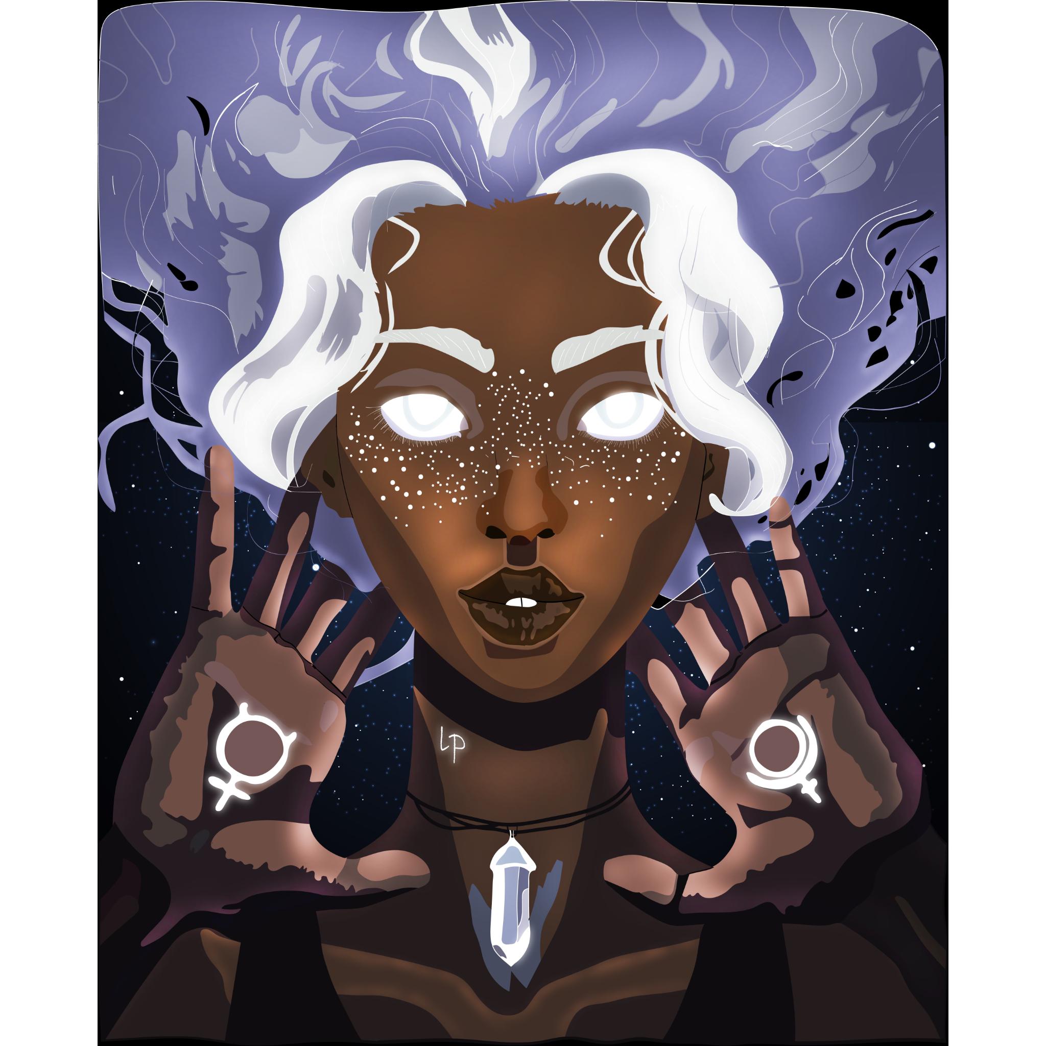 An illustration done with Adobe illustrator about finding yourself ...