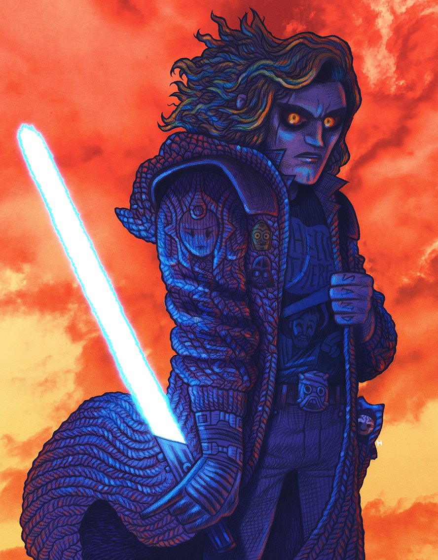 Anakin Skywalker by Dan Hipp | Scrolller