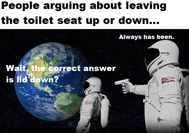 And do it before you flush. | Scrolller