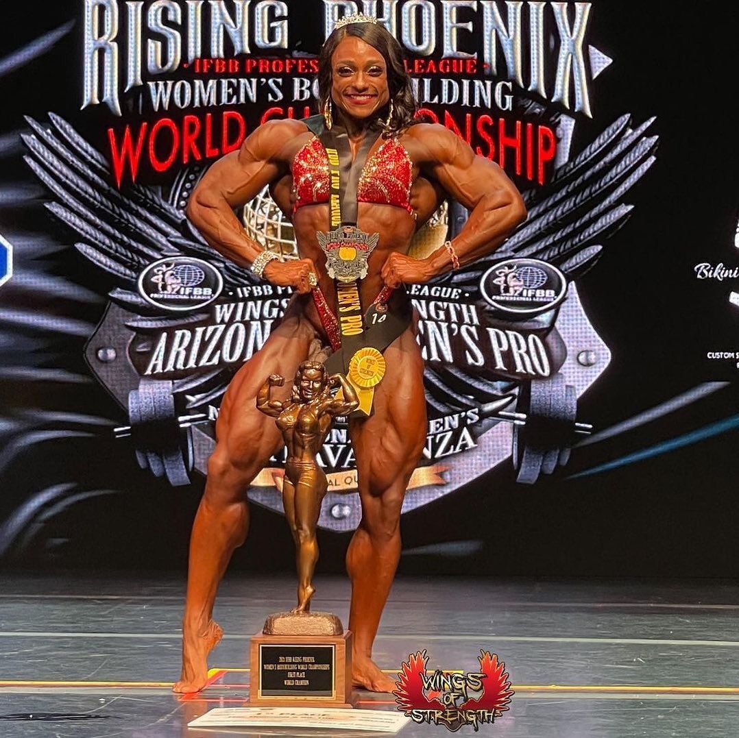 Andrea Shaw: Winner Women's Bodybuilding Division at Rising Phoenix Pro | Scrolller