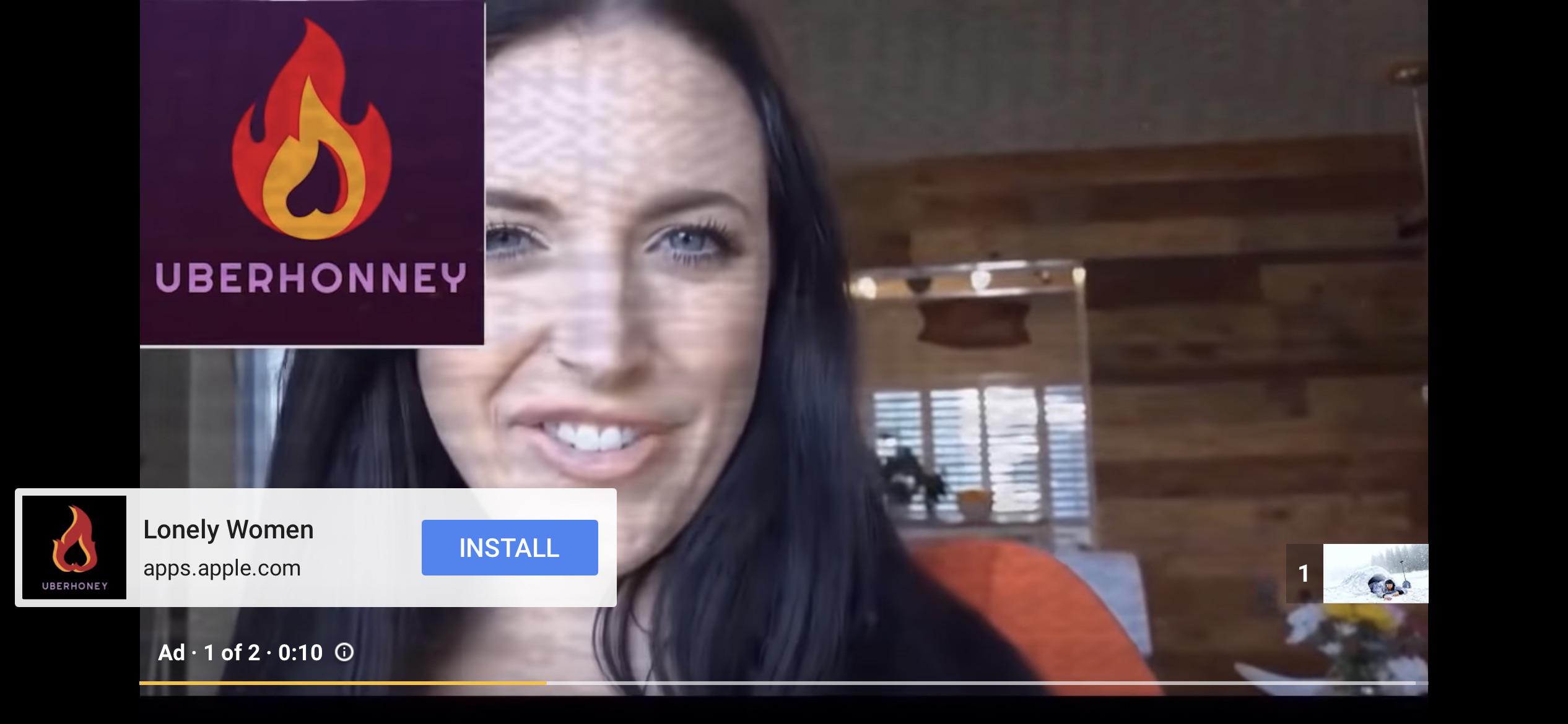 angela white on a youtube ad | Scrolller