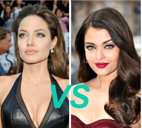 Angelina Jolie vs Aishwarya Rai | Scrolller