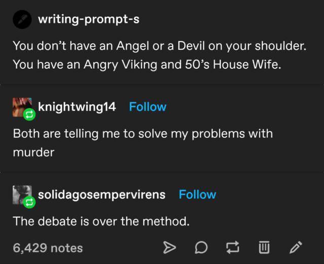 Angry viking and 50s housewife | Scrolller