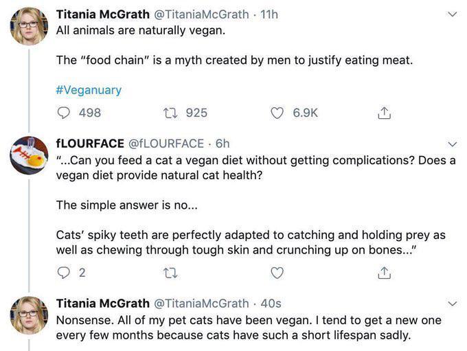 “Animals are vegan” | Scrolller