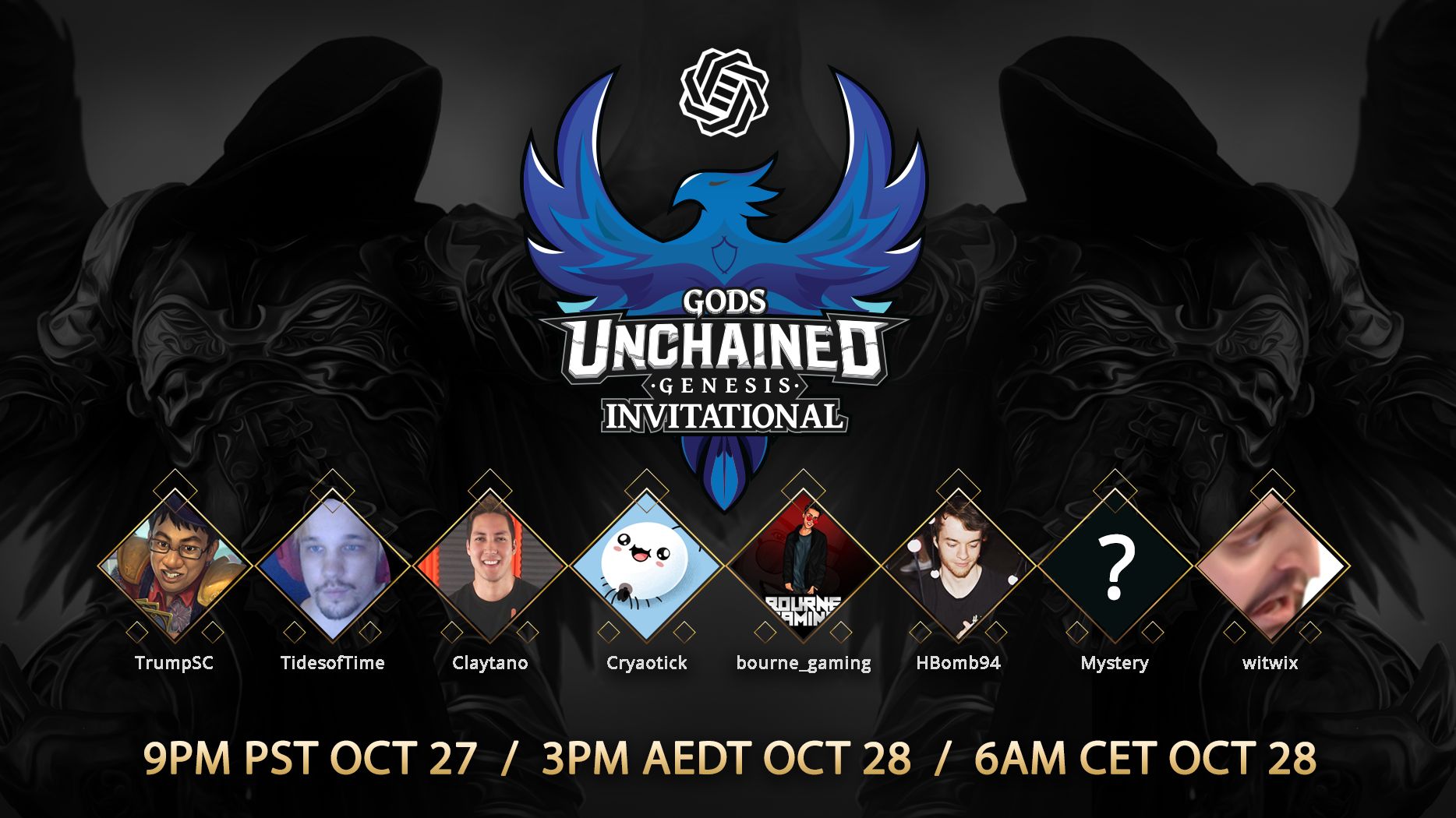 Announce: The Gods Unchained - Genesis Invitational | Scrolller