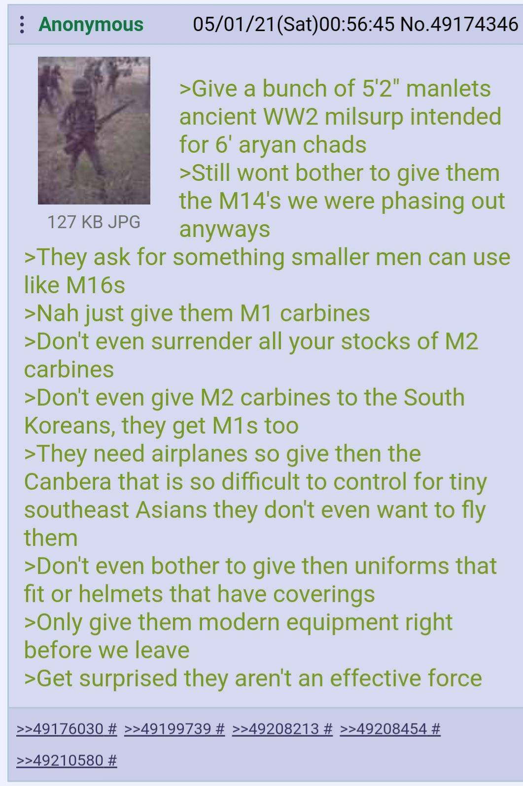 Anon explains why the ARVN weren't effective. | Scrolller