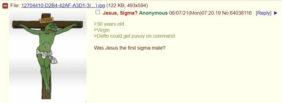 Anon finds the first sigma male | Scrolller