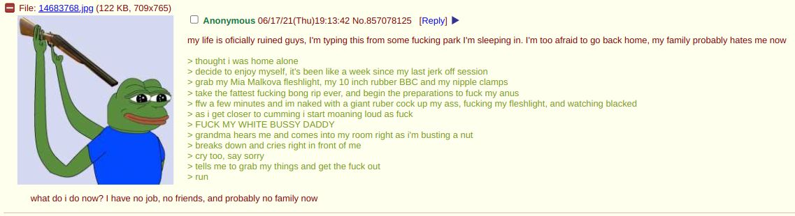 Anon gets caught | Scrolller