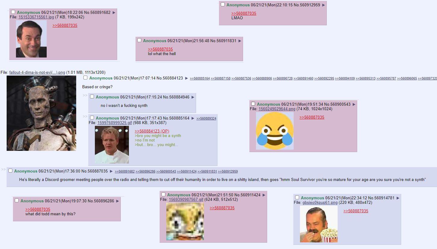 Anon has thoughts about DiMA | Scrolller