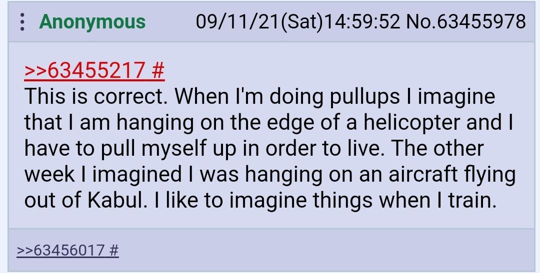 Anon imagines himself in war | Scrolller