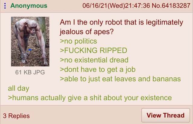 anon is a monke | Scrolller