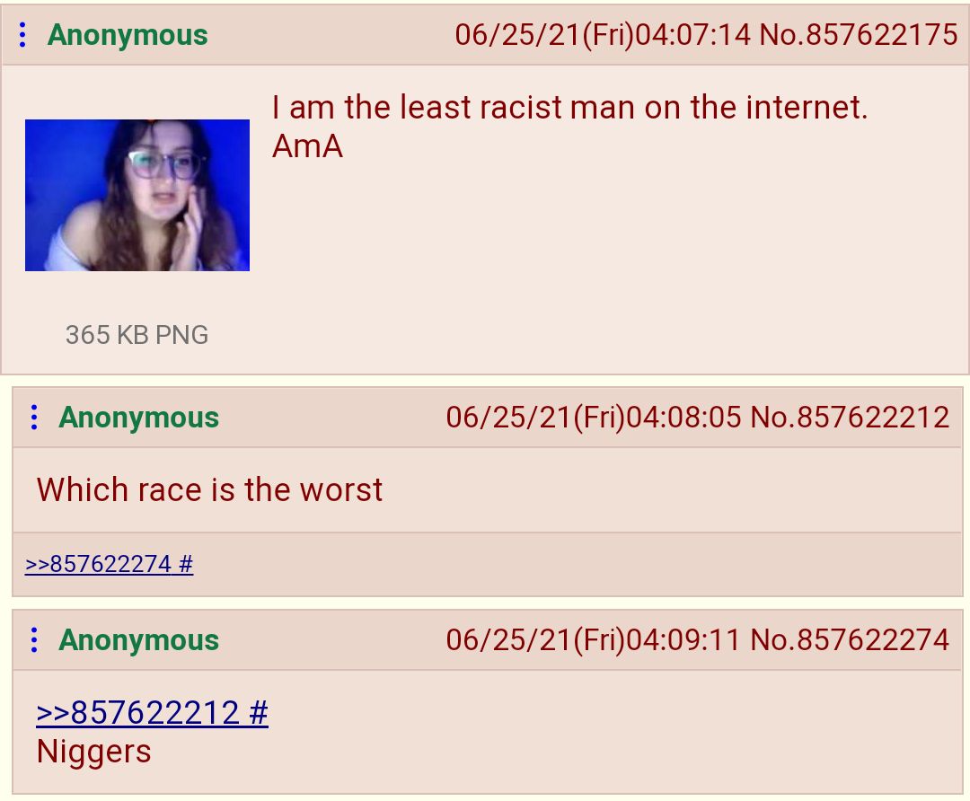 Anon is anti-racist | Scrolller