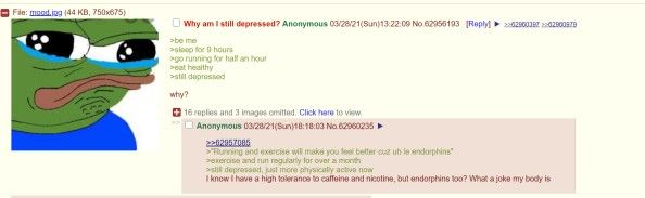 Anon is Depressed | Scrolller