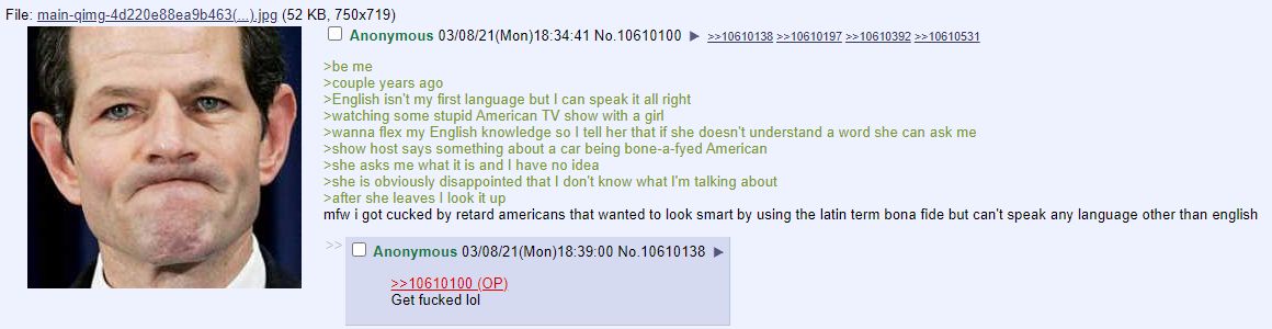 Anon is disappointed | Scrolller