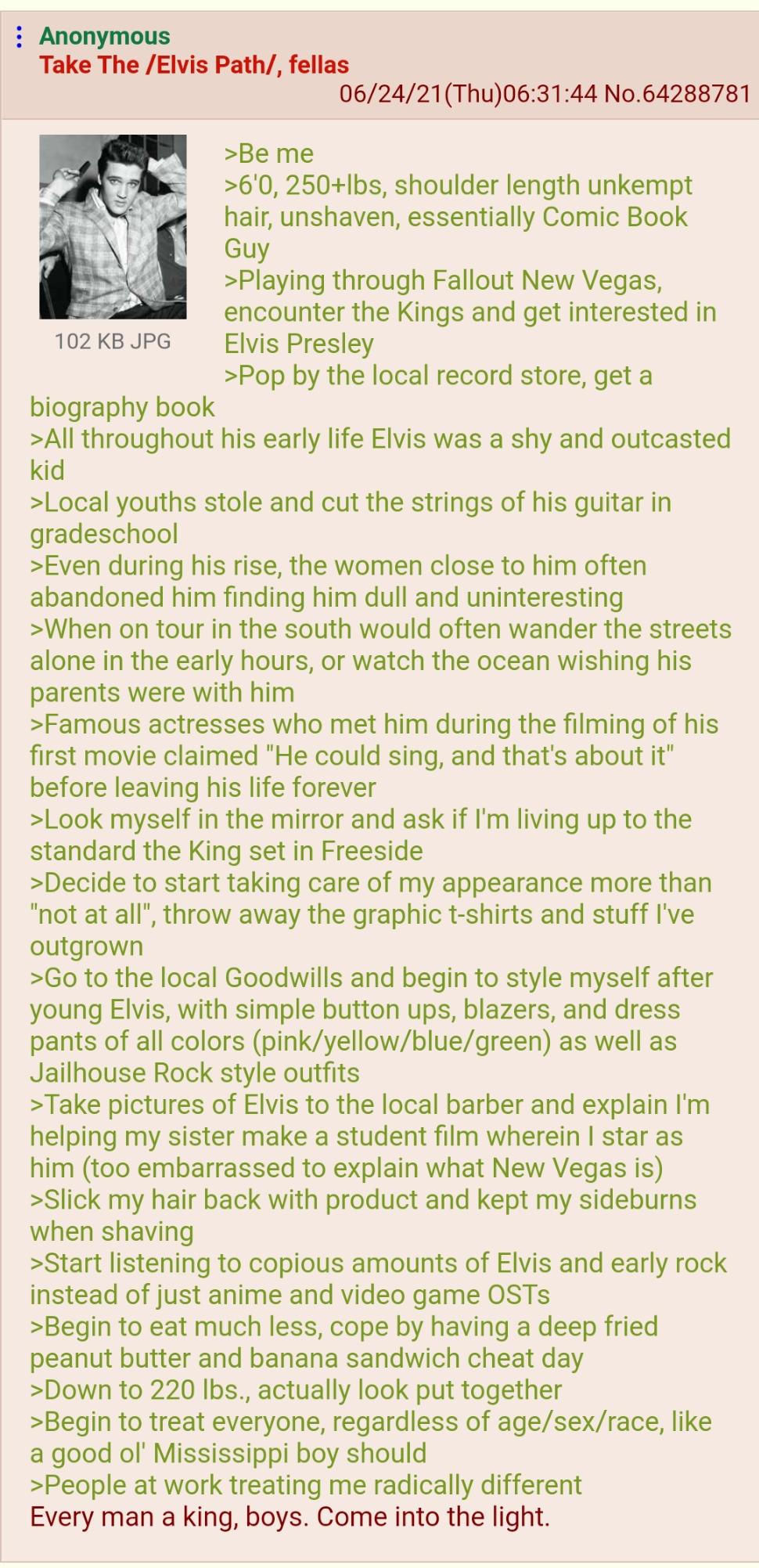 anon likes elvis | Scrolller