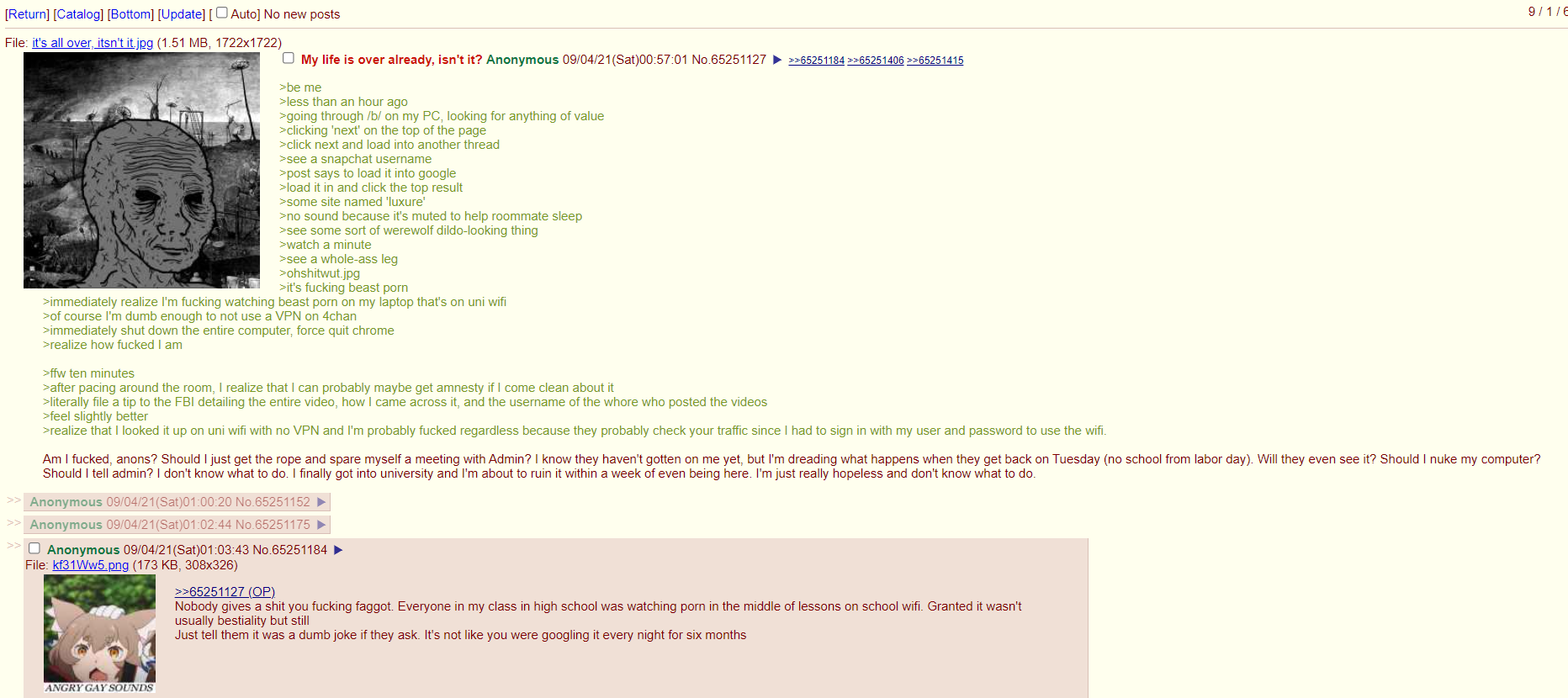 Anon massively jumps the gun | Scrolller