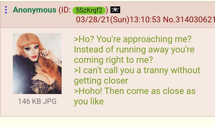 Anon meets a drag queen | Scrolller