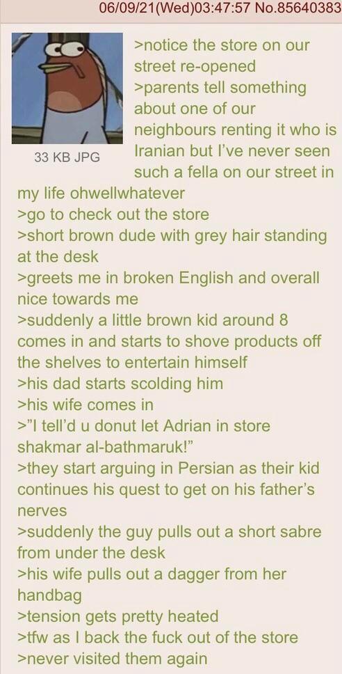 anon meets iranian neighbor | Scrolller