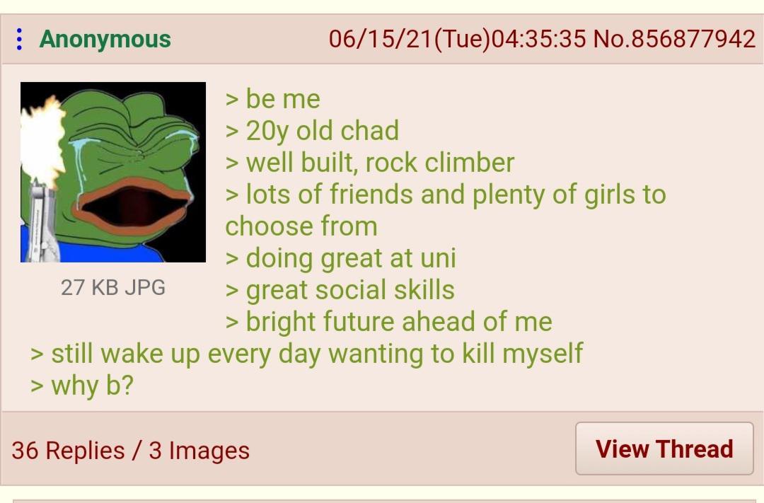 Anon meets life | Scrolller