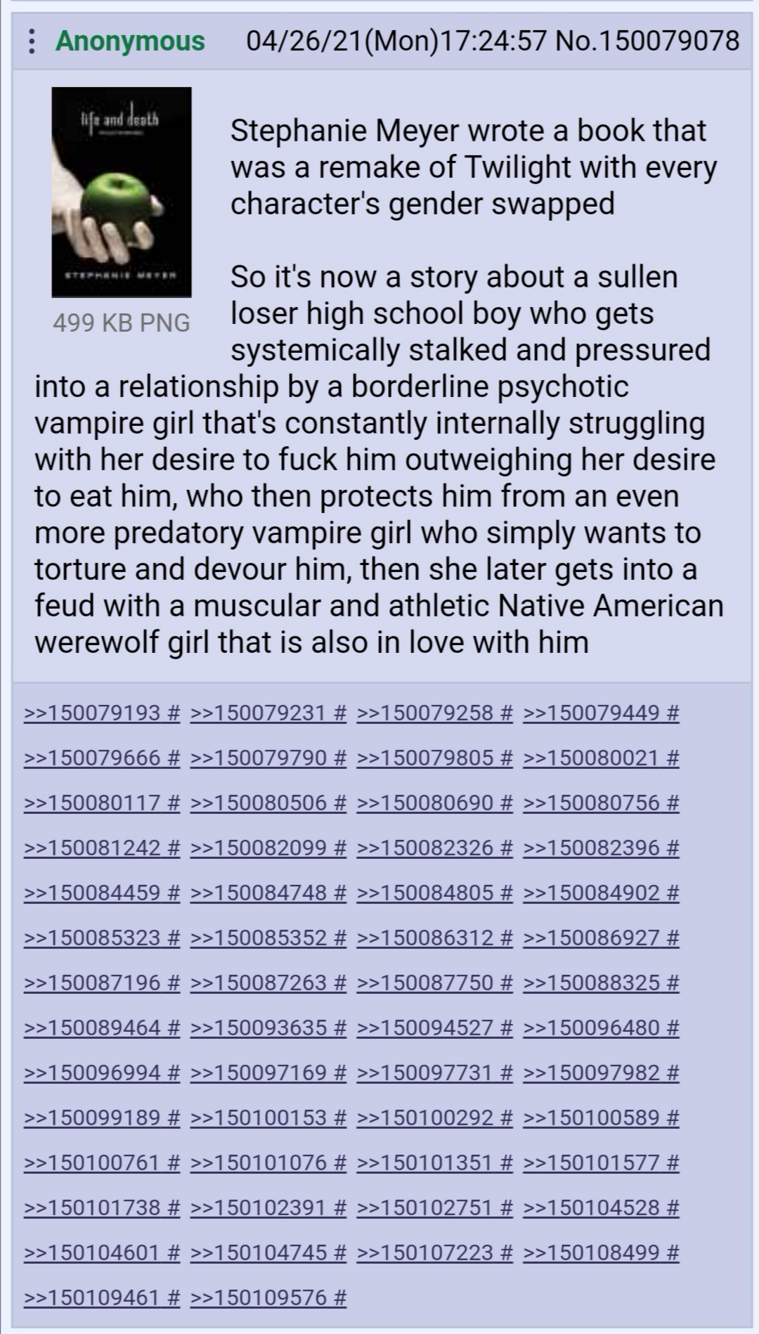 Anon on Gender Swapped Twilight | Scrolller