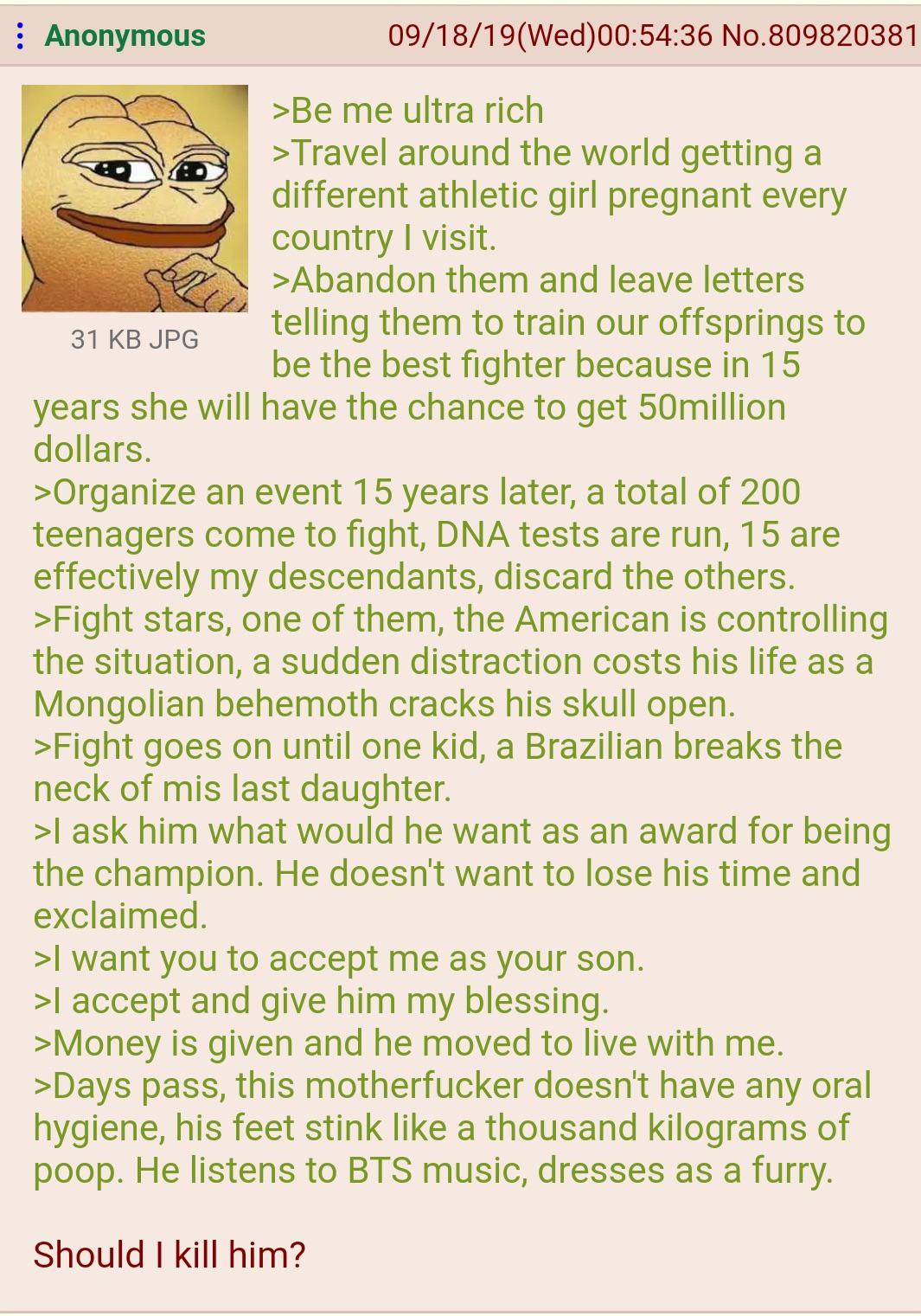 Anon regrets 15 years of his life | Scrolller