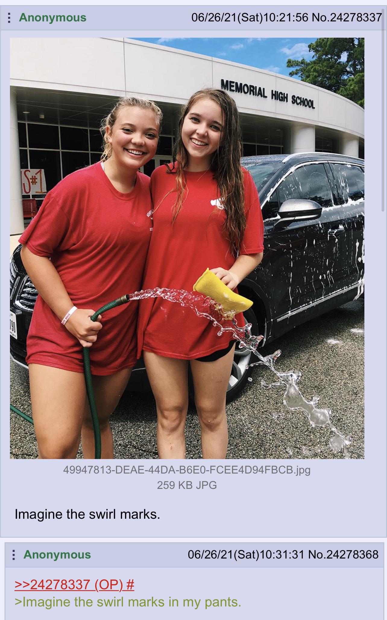 Anon talks about swirl marks | Scrolller