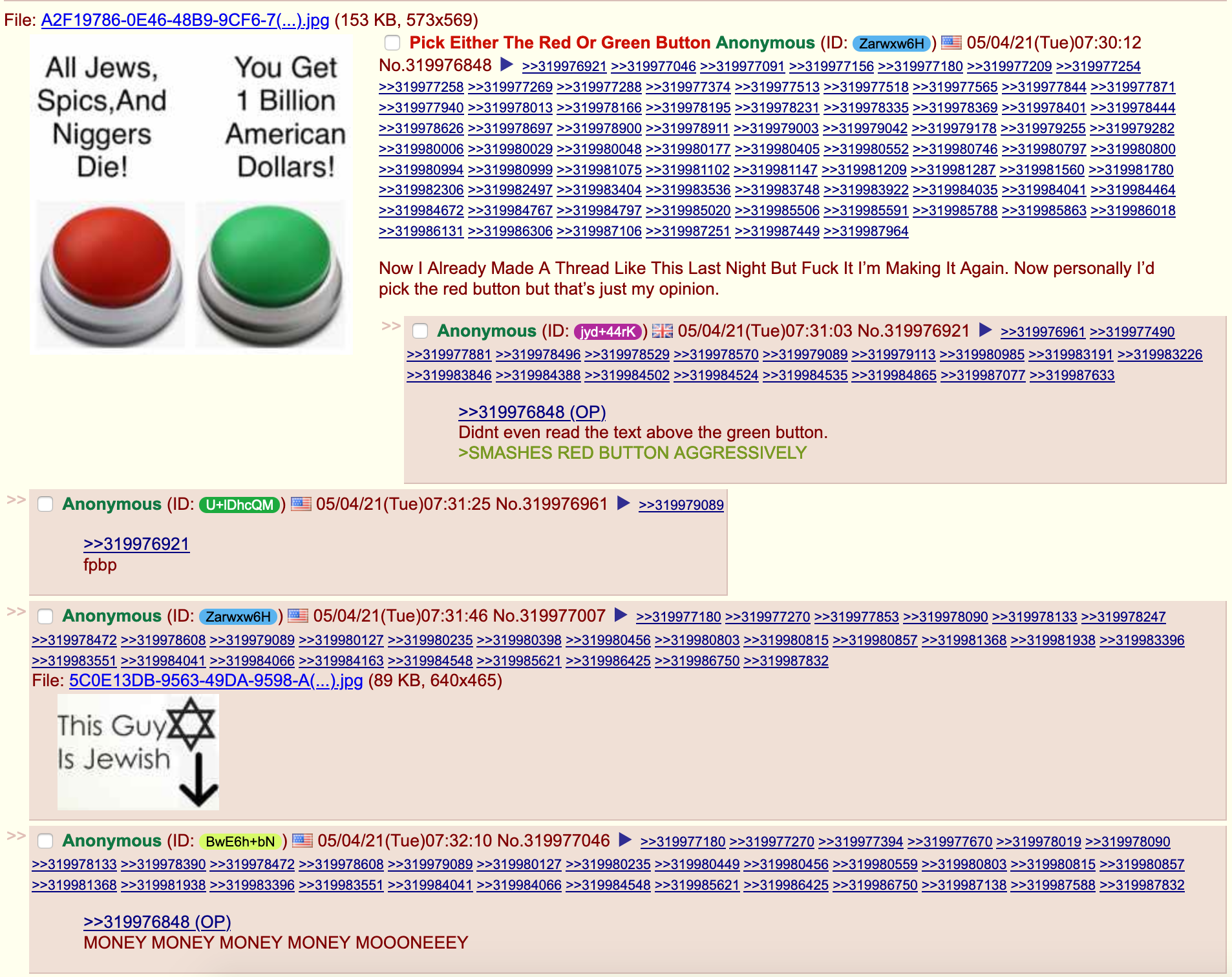 Anons make a tough choice. | Scrolller