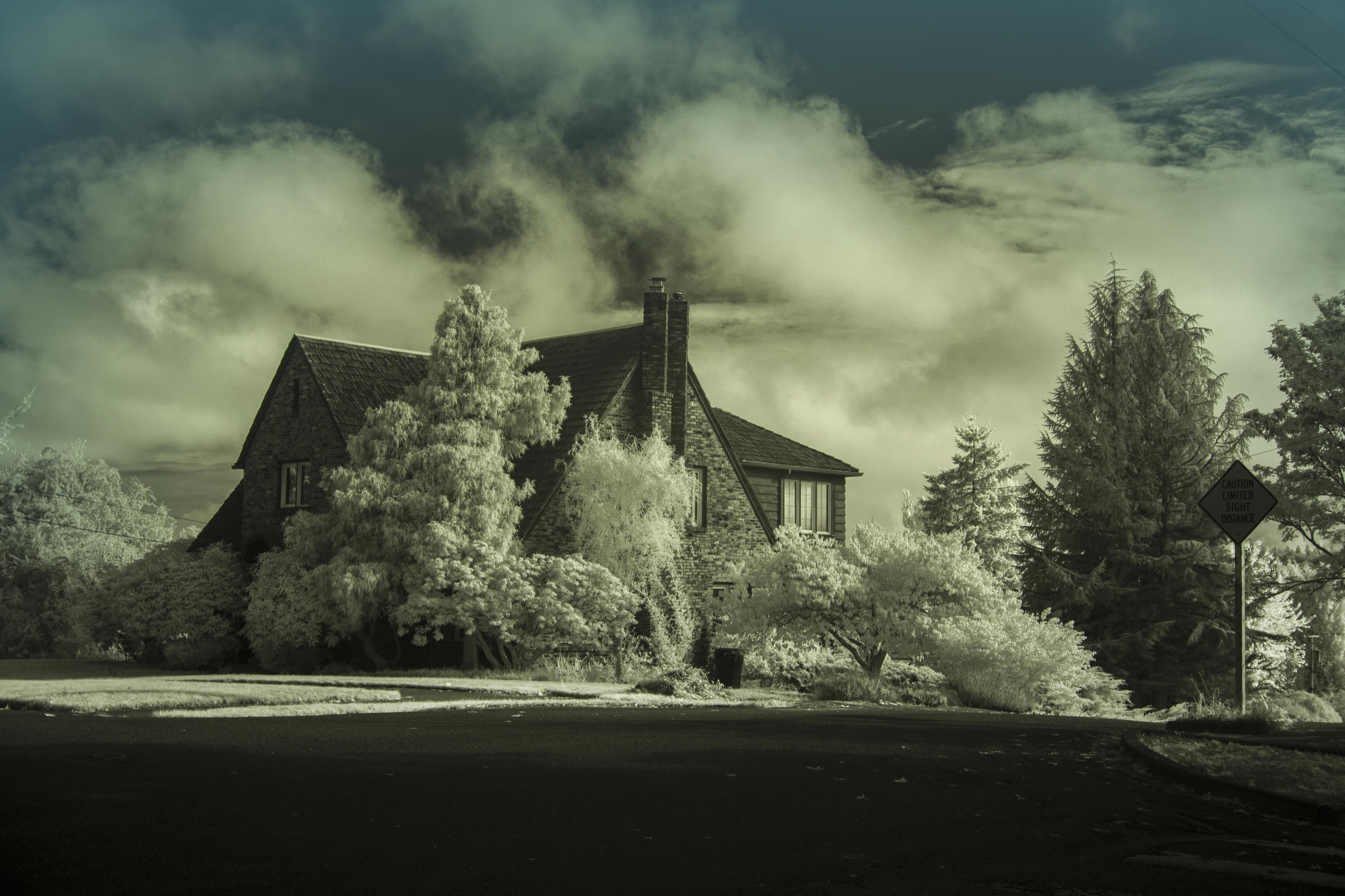 Another house and dramatic sky | Scrolller