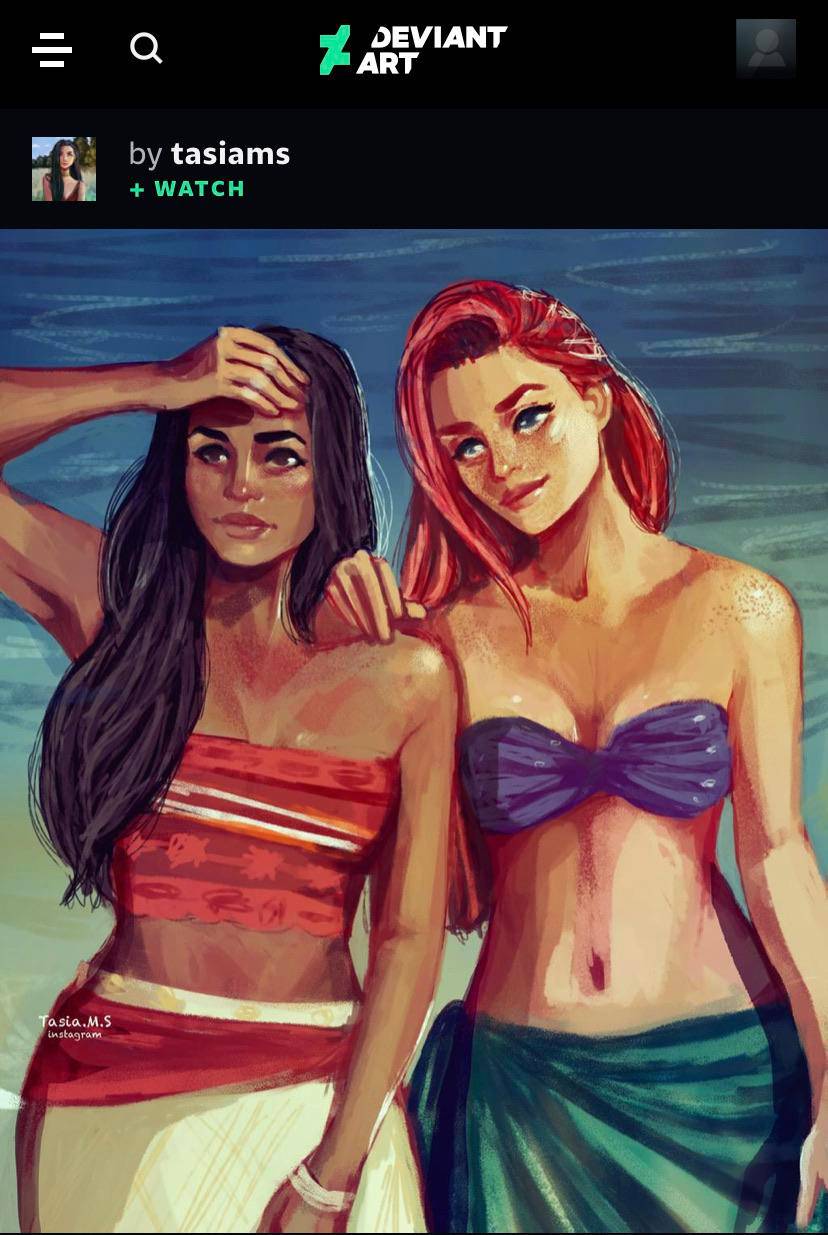 Another Moana/Ariel! | Scrolller