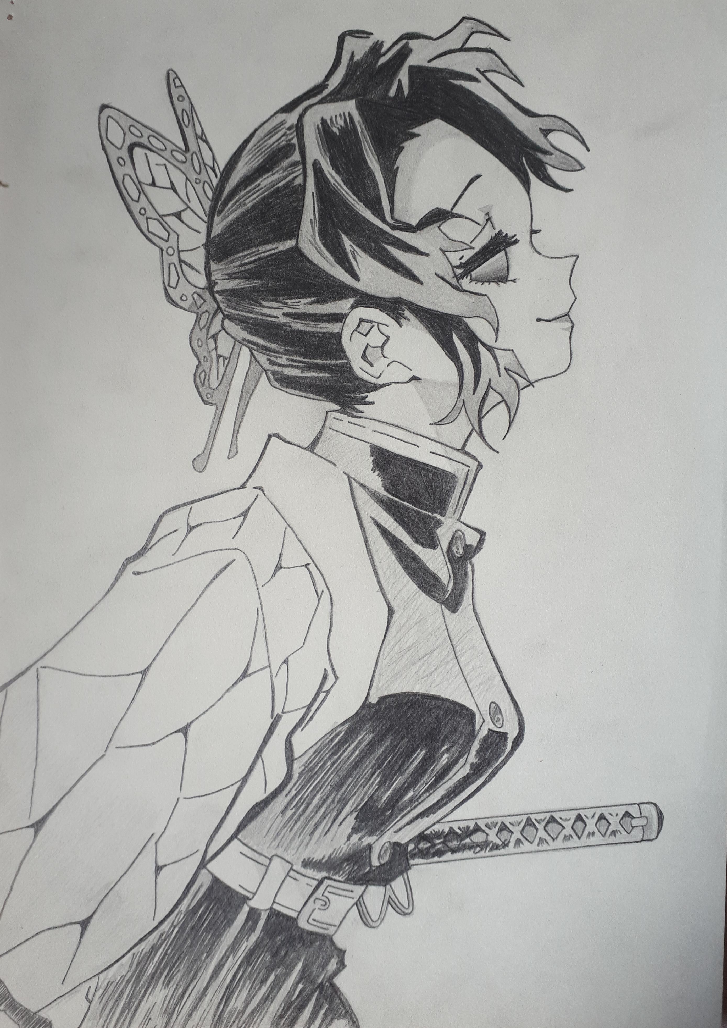 Another Shinobu drawing | Scrolller