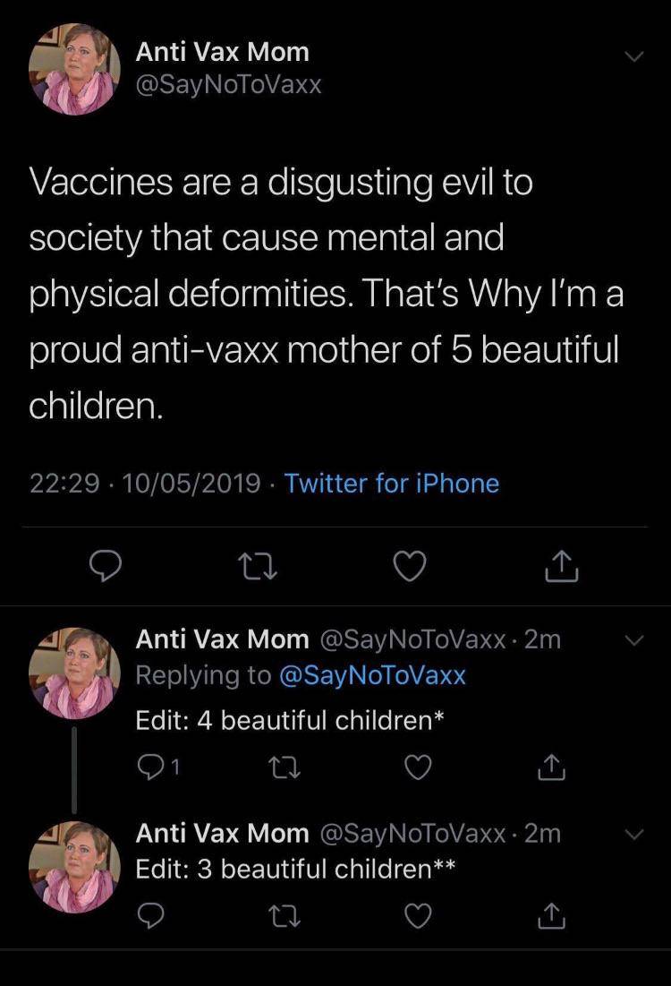 Anti-vaxxer arc | Scrolller