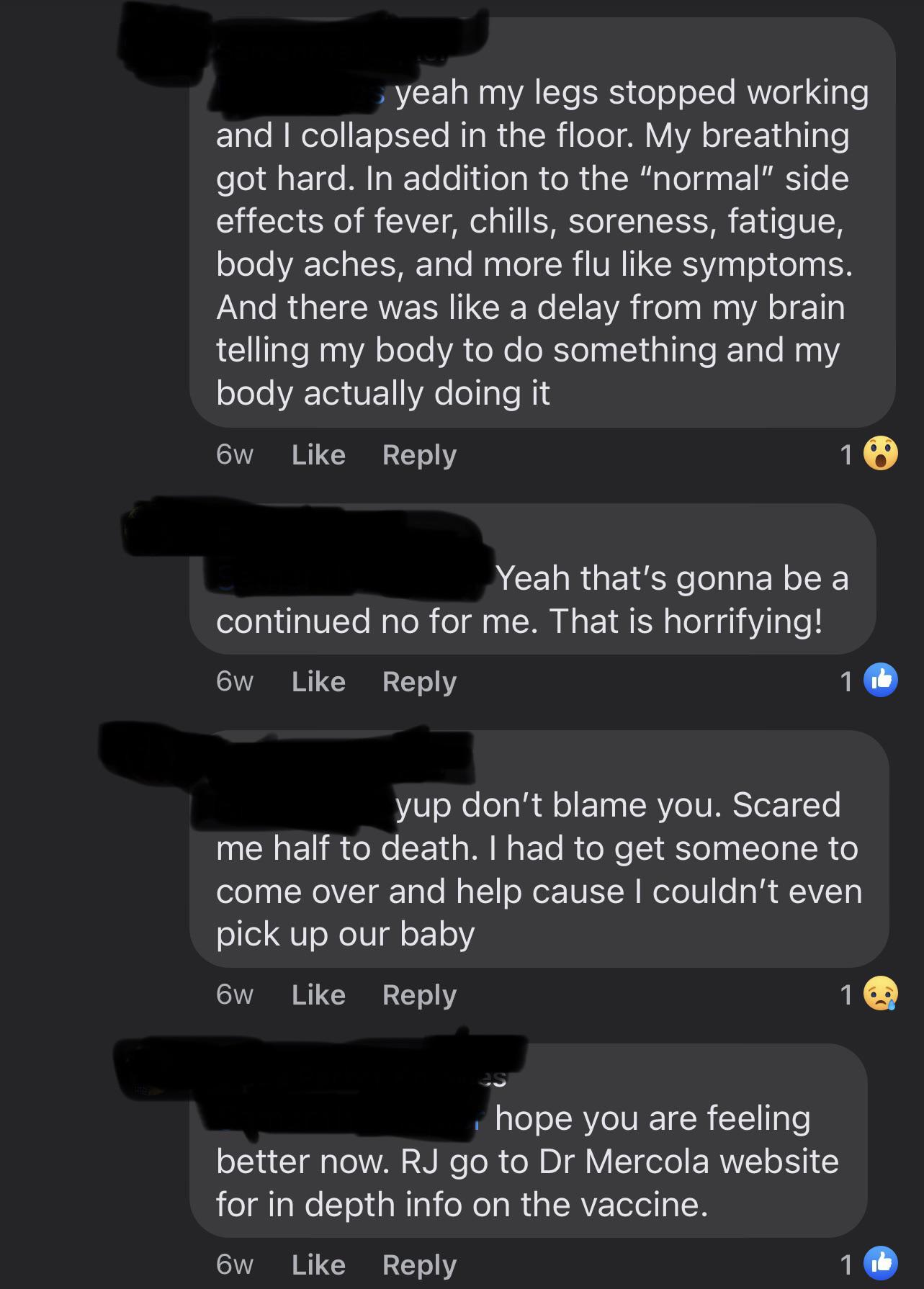 Anti-vaxxer on their side effects after getting the jab 🙄 | Scrolller