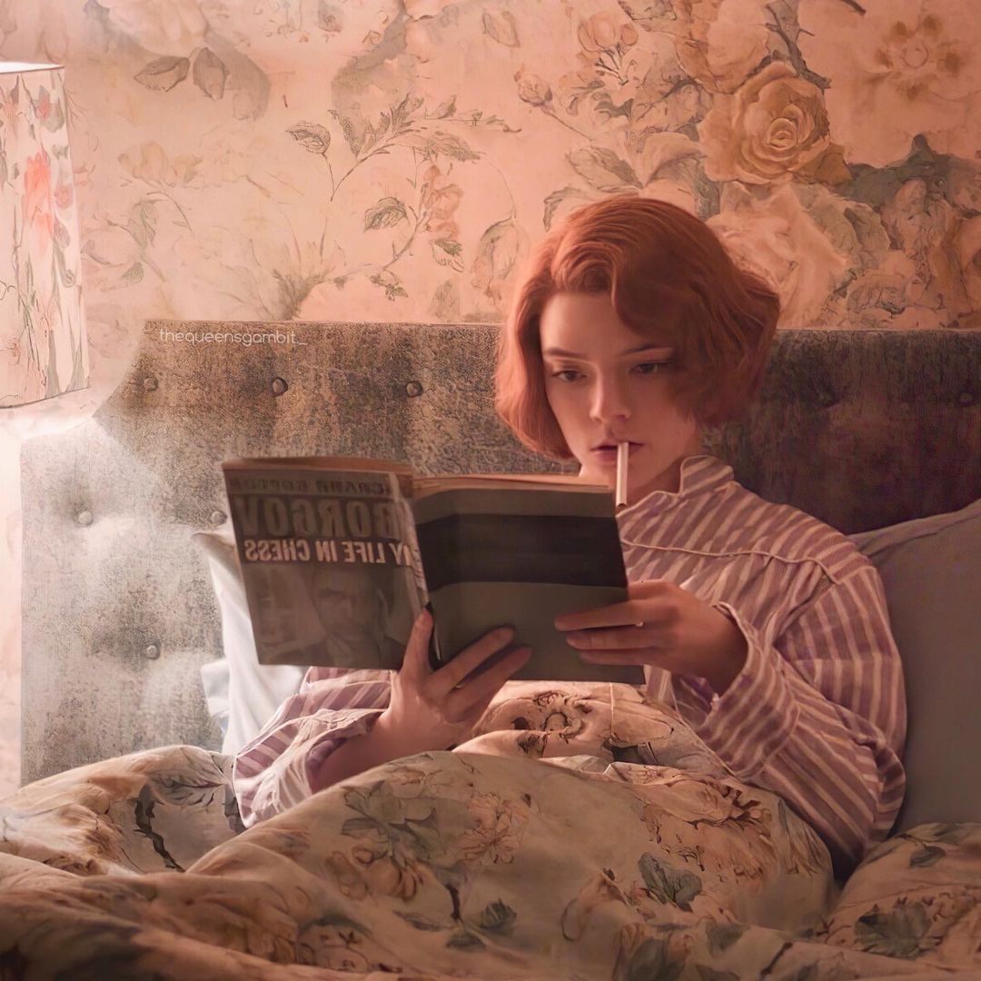 Anya smoking in the Queen's Gambit | Scrolller