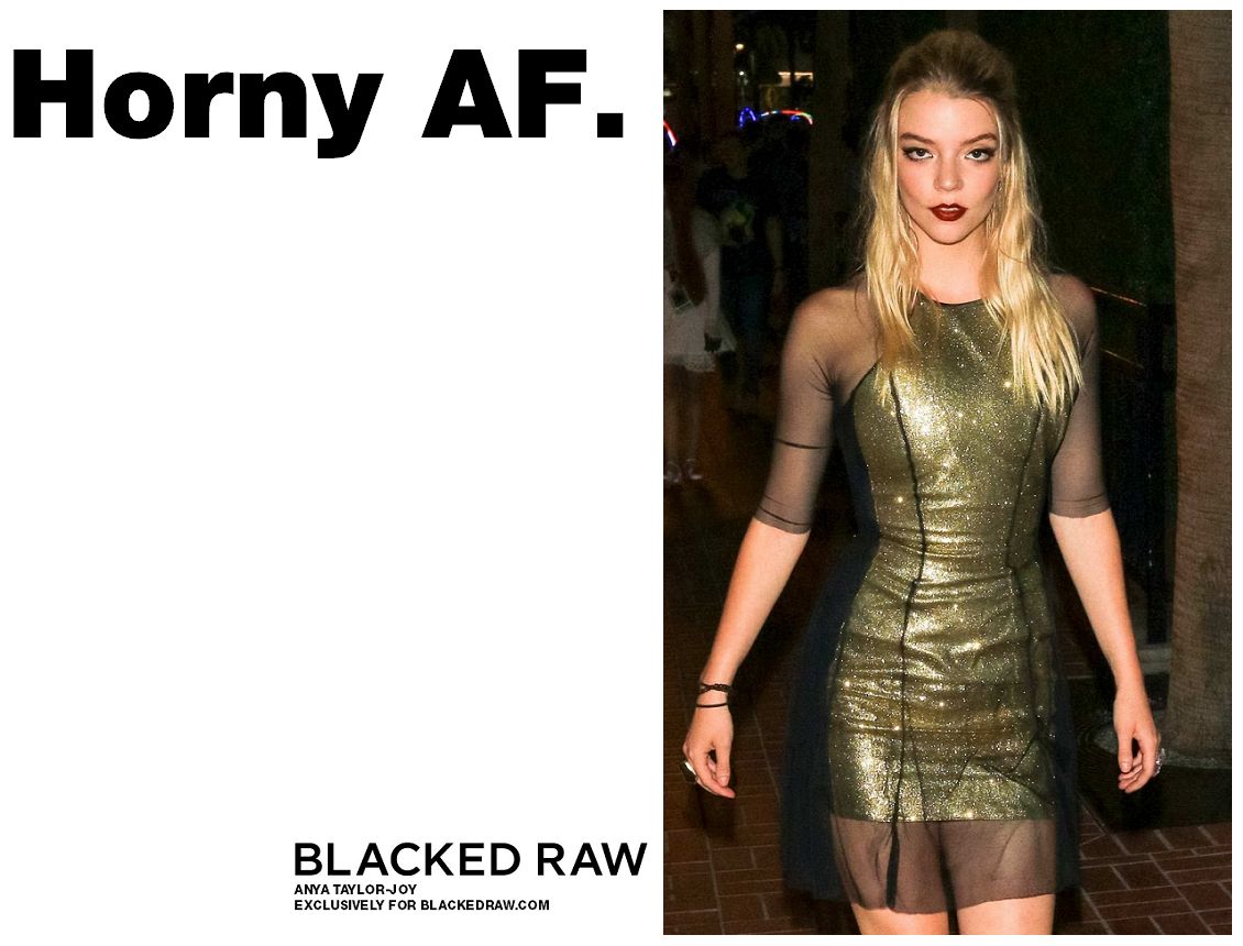 Anya Taylor-Joy for Blacked Raw. | Scrolller