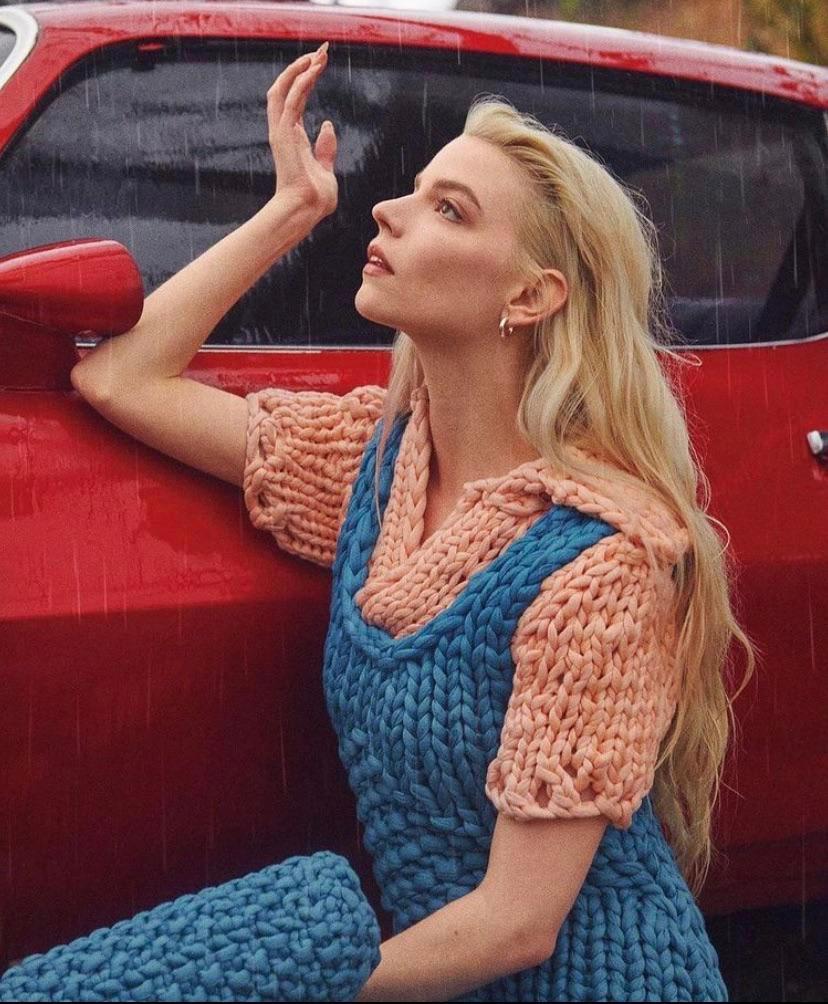 Anya Taylor joy waiting time be drenched in cum after a rough facefucking | Scrolller