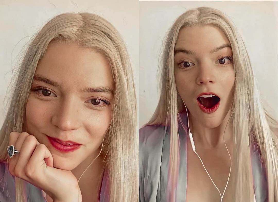 Anya Taylor-Joy watching you blow a big load on cam. 😏 | Scrolller