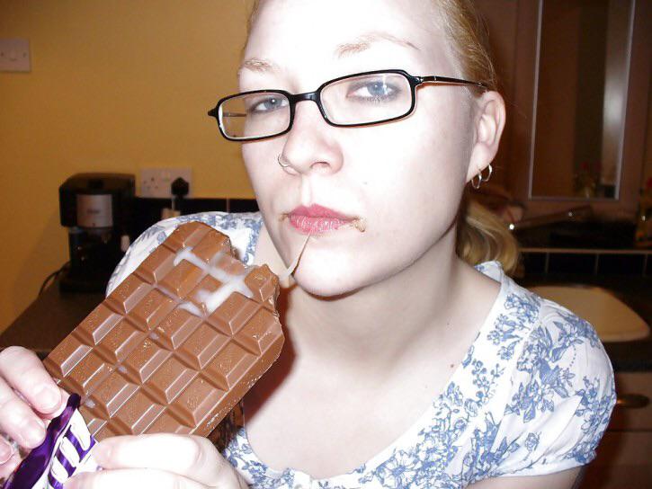 Anybody for some cum chocolate? | Scrolller