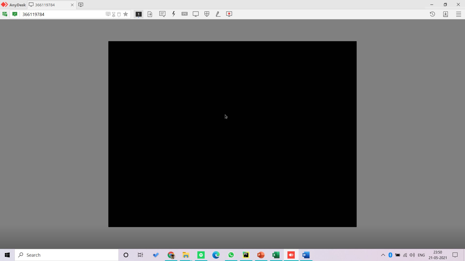 Anydesk remote screen goes "black" | Scrolller