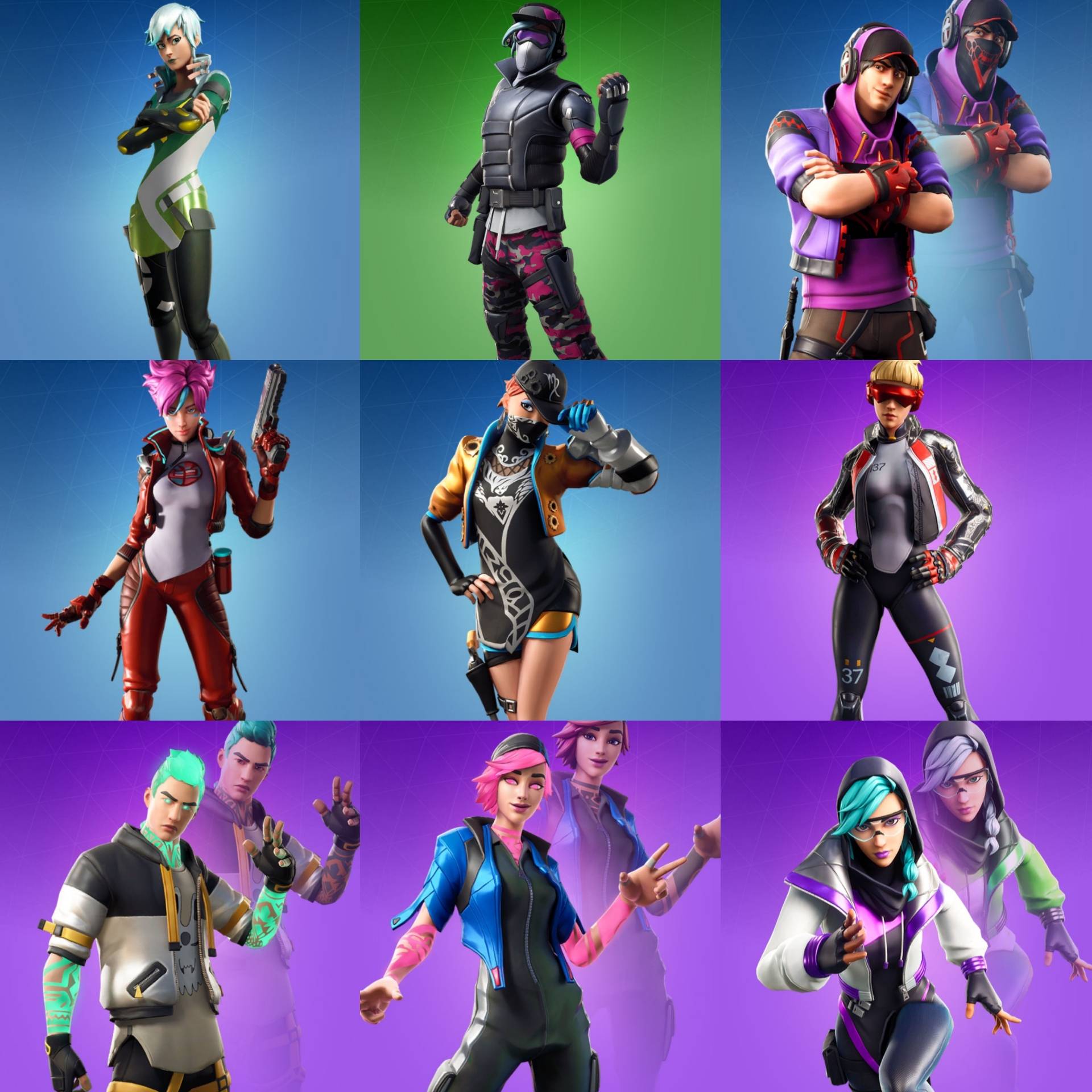 Anyone else think the futuristic skins in the shop this season were very samey and forgettable ...