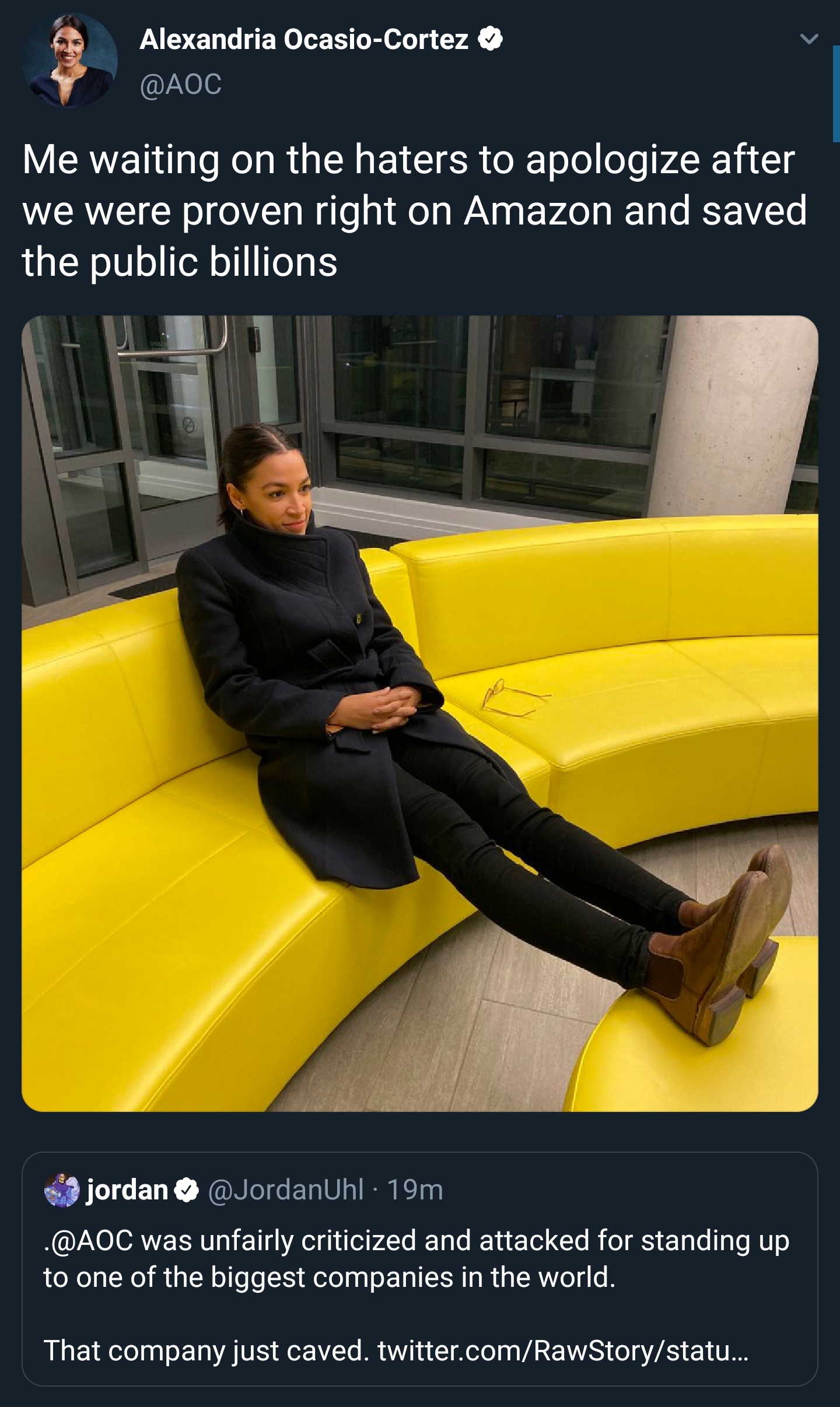 AOC shitposting | Scrolller