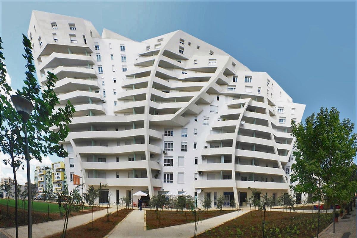 Apartment building in Tirana, Albania by Libeskind | Scrolller