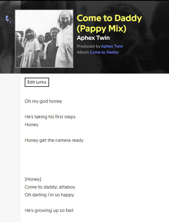 Aphex Twin - Come To Daddy | Scrolller